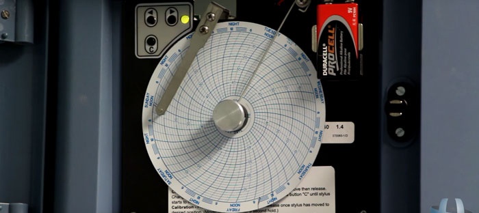 Making Service Simple: Changing Chart Paper in a Temperature Chart Recorder