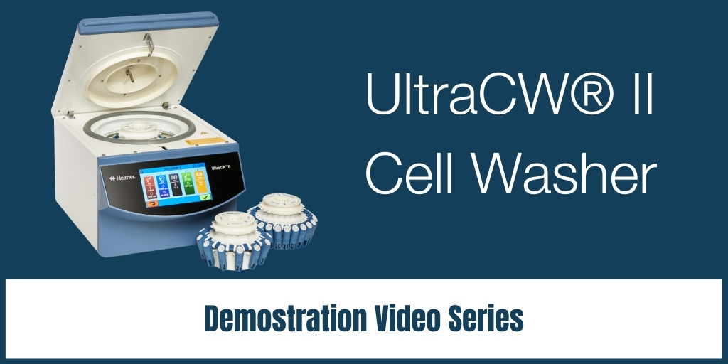 Video Series how to use UltraCW® II Cell Washer